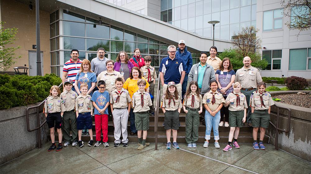 NETL Welcomes Cub Scouts Pursuing STEM Awards | netl.doe.gov