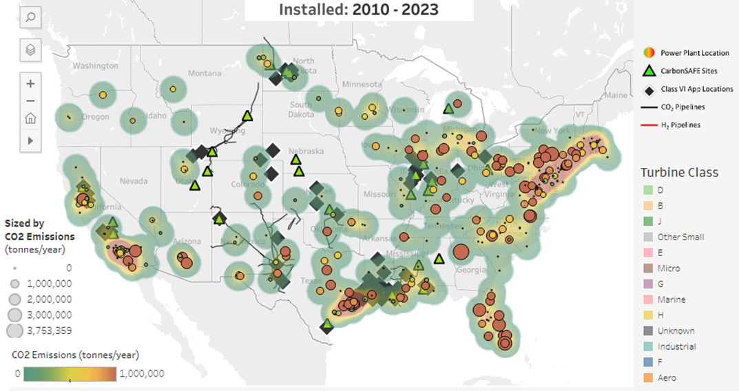 Interactive Gas Turbine CO2 Emissions Map Underscores Importance of ...