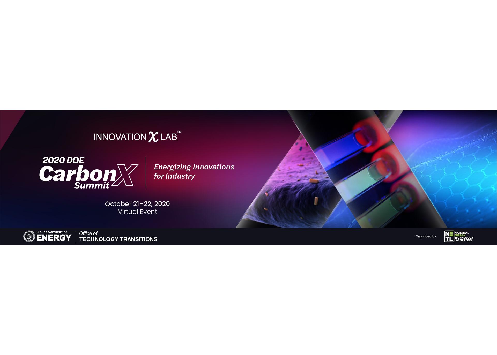 NETL Concludes InnovationXLab CarbonX Summit on High Note | netl.doe.gov